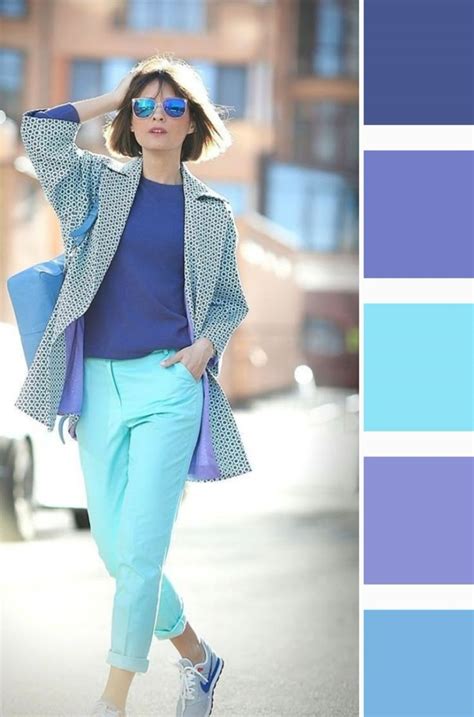 Цветовые сочетания в одежде | Color combinations for clothes, Colour ...