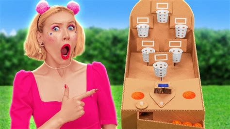 ВОЛШЕБНЫЕ ПОДЕЛКИ ИЗ КАРТОНА 🌟 Эпическая игровая площадка из бумаги и ...