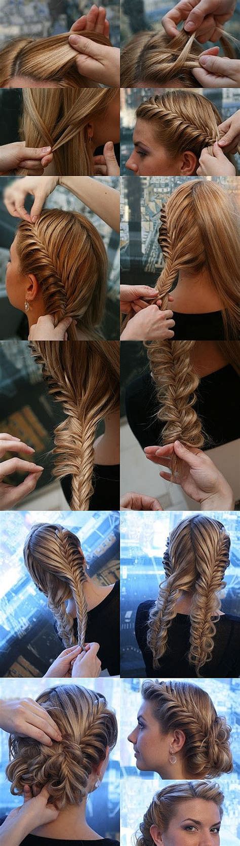 Плетение косичек обучение в картинках, схемы | HAIR FRESH