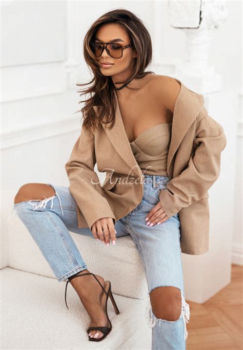 Topy eleganckie | Elegancki top pod marynarkę | Andżela