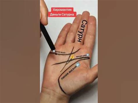 Хиромантия. Линия судьбы - два бизнеса - YouTube