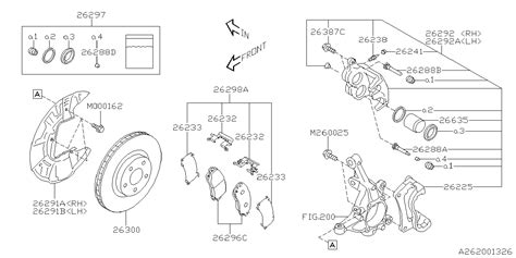 26300SJ010 - Genuine Subaru BRAKE DISC F