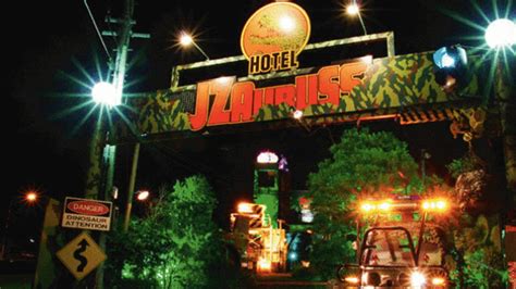 Who wants to stay at a Jurassic Park themed love hotel?