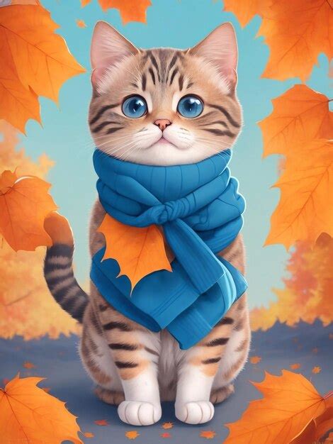 Cartoon Cat With A Fluffy Coat Images - Free Download on Freepik