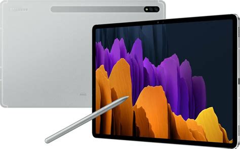 Samsung Galaxy Tab S7+ 12.4" με WiFi και Μνήμη 128GB Mystic Silver ...