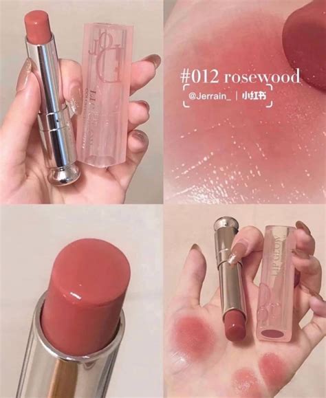 (ขายดี สีสวยสุด) Dior addict Lip Glow ลิปบาล์ม สี 012 Rosewood | Lazada ...