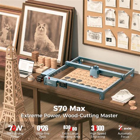 SCULPFUN S70 MAX 70W Laser Engraver and Cutting Machine – Sculpfun