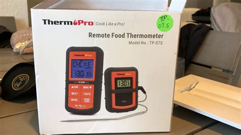 Therm Pro TP-07S Thermometer - YouTube