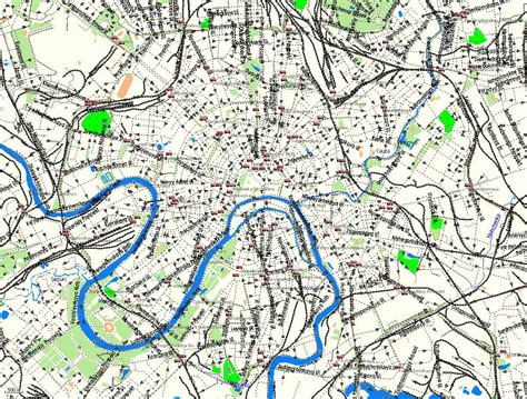 GPS карта г. Москва. Подробная GPS карта Москвы для GPS навигаторов ...