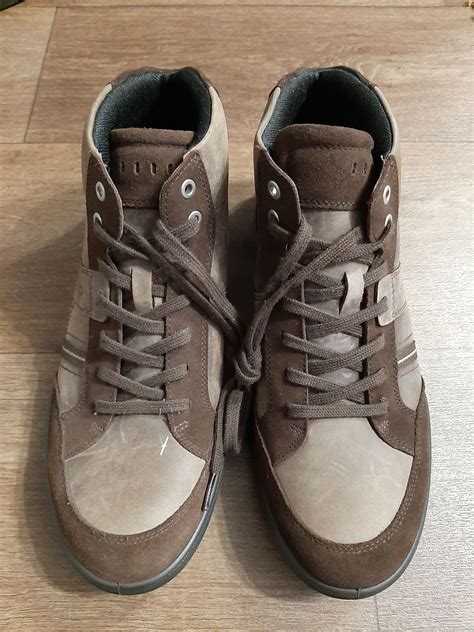 Фирменные мужские ботинки ECCO GORE-TEX ,новые,размер 44-45