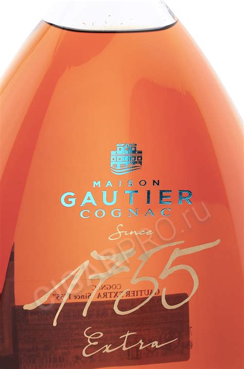 Коньяк Готье купить, коньяк Gautier цена