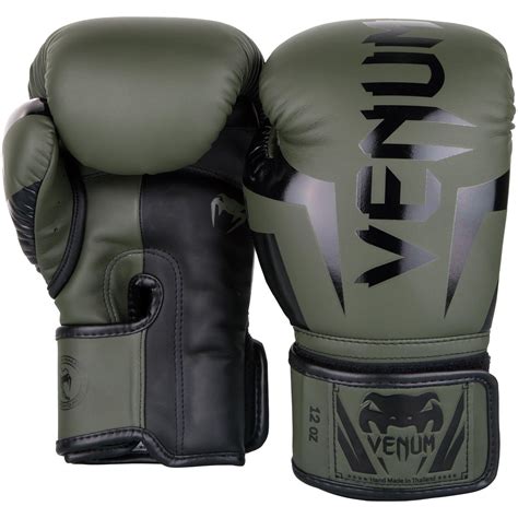 Boxkesztyű | VENUM ELITE Boxkesztyű, khaki | VENUM Hungary