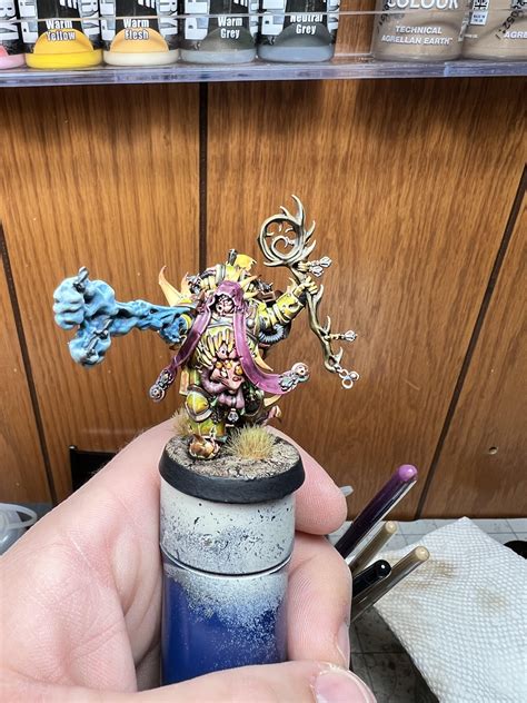 Malignant Plaguecaster Finished : r/deathguard40k
