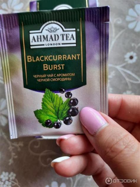AHMAD TEA Черный чай с ароматом черной смородины 25пак. | Lazada.co.th