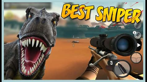 ОХОТА НА ДИНОЗАВРОВ ИГРА BEST SNIPER SHOOTER ОБЗОР ИГРЫ НА АНДРОИД ...