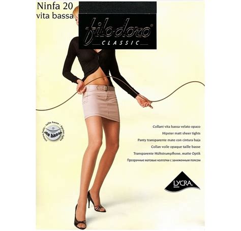Колготки Filodoro Ninfa 20 Vita Bassa купить в Мир колгот.