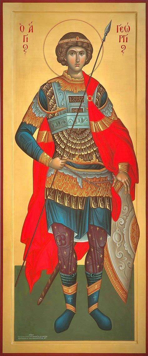 Pin by Надежда on Георгий победоносец | Orthodox christian icons ...