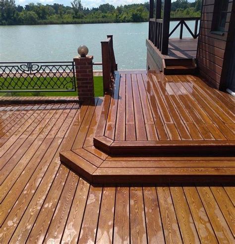 Палубная доска из лиственницы 35 x 145 x 3000 мм, класс AB купить в ...