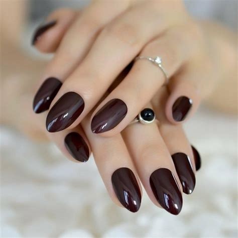 Маникюр Однотонный Гель Лак Темный — Richnail.ru