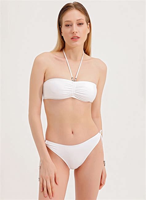 Zeki Beyaz Kadın Bikini Alt Ba.4501-24 - 15033582 | Boyner