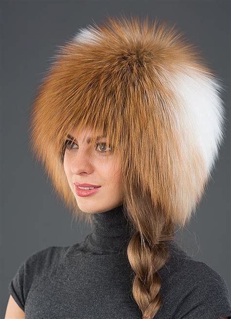 Шапка из лисы