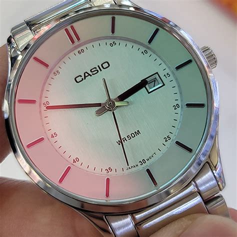 MTP-E605D-7EVDF | Đồng Hồ Casio | Nam | Dây Kim Loại | 3 Kim | Chống Nước