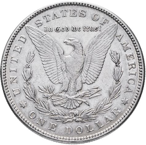Монета США 1 доллар 1881 стоимостью 3500 руб.