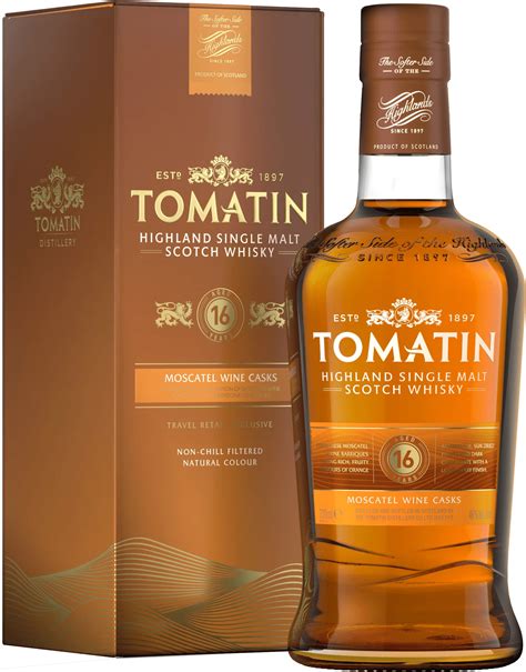 Tomatin 16 Year Old Moscatel Wine Cask - Highland single malt whisky ...