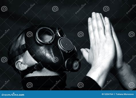 Gasmask arkivfoto. Bild av krafter, begreppsmässigt, fara - 5204764