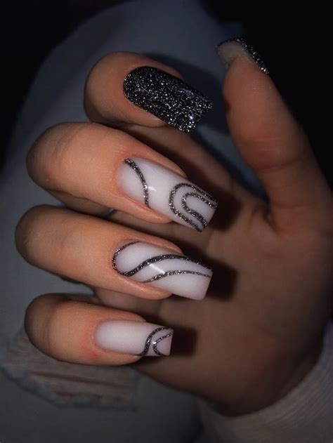 🖤🖤🖤 | Дизайнерские ногти, Ногти, Гелевые ногти