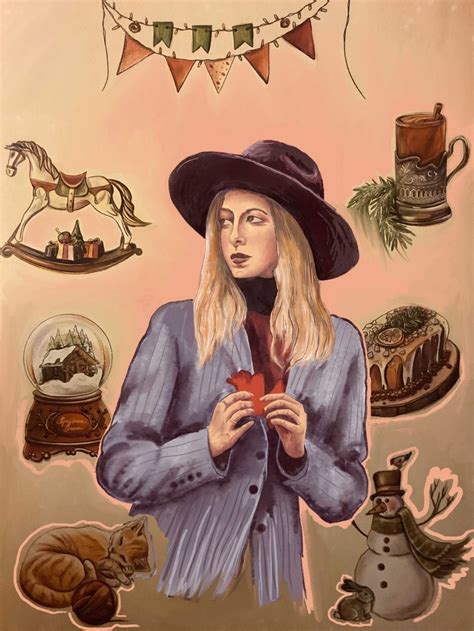 Иллюстрация Девушка в шляпе в стиле персонажи | Illustrators.ru