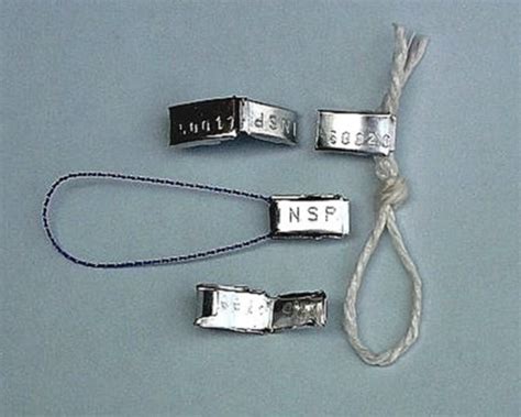 Metagam Security Seals - Verzegelingen - Plombe - Scelles