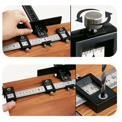 CMT-SHOP - Кондуктор DGA-002 WOODWORK для установки мебельных ручек