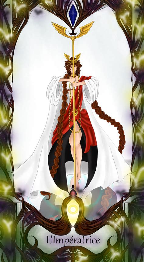 Carte de tarot - L imperatrice - Arba by myriam-pierre on DeviantArt