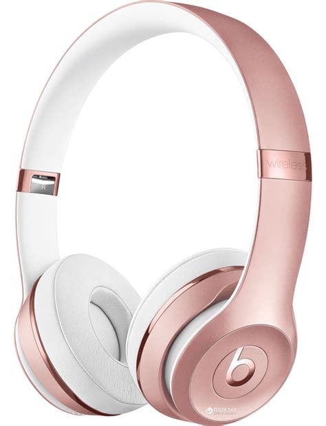 Наушники Beats Solo 3 Wireless Headphones Rose Gold (MNET2ZM/A) купить ...
