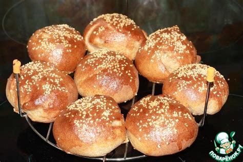 Цельнозерновые булочки для бургеров – кулинарный рецепт