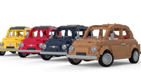 The LEGO Fiat 500 Has All Of The Italian Charm Of The Original