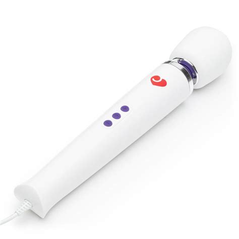 Lovehoney Deluxe Extra Powerful Mains Powered Magic Wand Vibrator ...