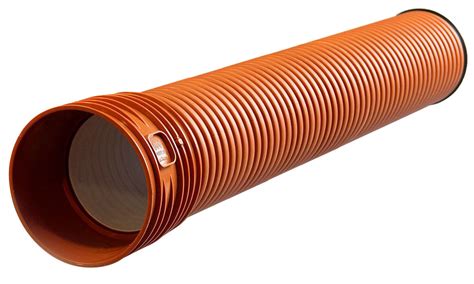 Гофрированная труба Polytron ProKan ПП SN8 170/150 6м с раструбом и ...