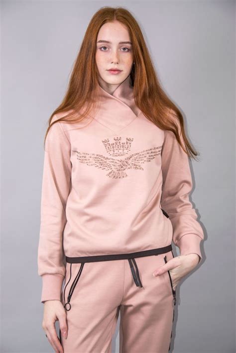 Женский свитшот AERONAUTICA MILITARE FW 23/24/TR rosa (FE 1834), купить ...