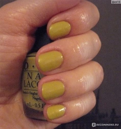 Лак для ногтей OPI Nail Lacquer - «Маникюр с OPI, влюблена)))» | отзывы