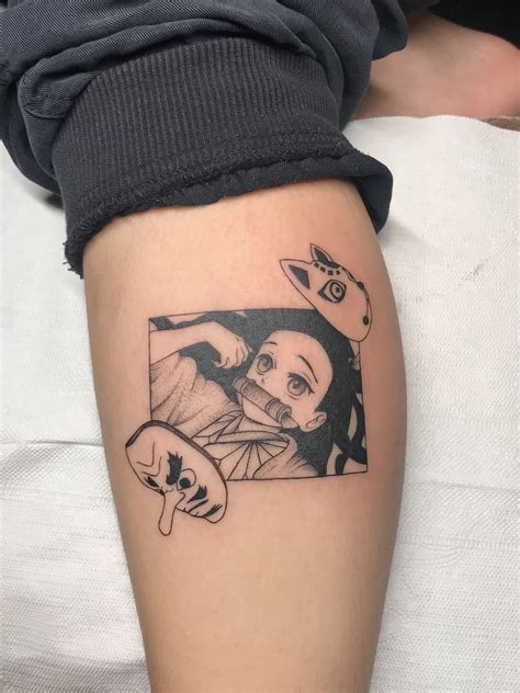 Nezuko by Marco | Tatuagem na parte interna do braço, Modelo tatuagem ...