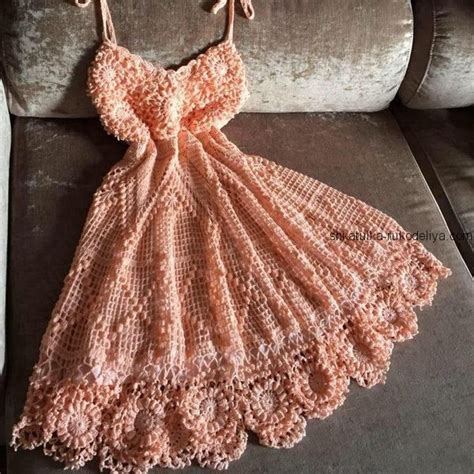 Красивый сарафан крючком | Crochet clothes, Crochet dress, Crochet baby ...