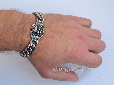 Браслет из стали ювелирный | sportfishka.ru
