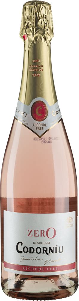 Вино ігристе Codorniu Zero Rose рожеве солодке безалкогольне 0.75 л 0% ...