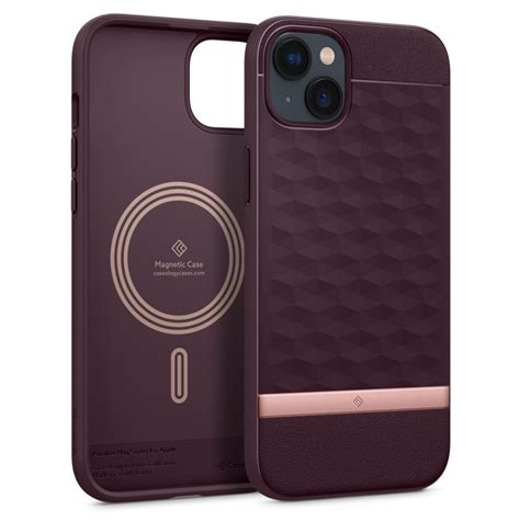 CASEOLOGY Parallax Mag MagSafe Series (ACS04929) Burgundy (iPhone 14 Plus)