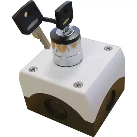 Plastica 3 Position Rotary Key Switch Powerpack 100