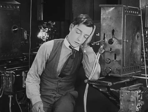 Бастер Китон. Фильм - Шерлок-младший. Кадр из фильма. Buster Keaton ...