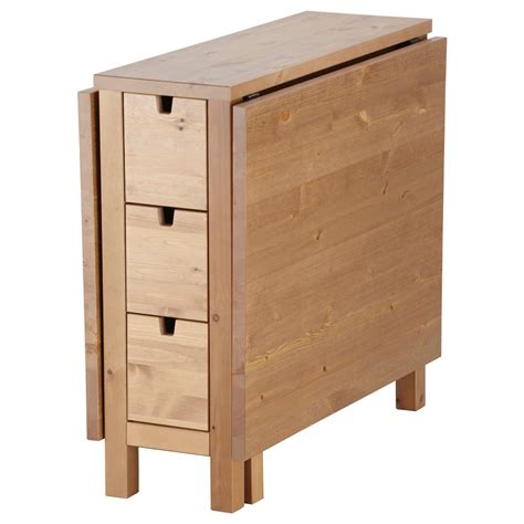 Стол складной, морилка,антик НОРДЕН (402.522.46) купить в ИКЕА (IKEA) с ...