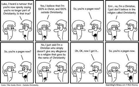 Inside Christ – Outside Christianity :: iBibleverses - Comic Strips ...